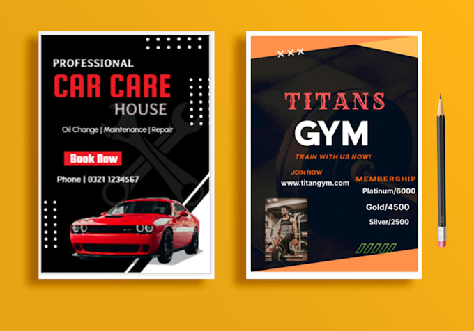 Design modern, professional print ready flyer or magazine ad by ...