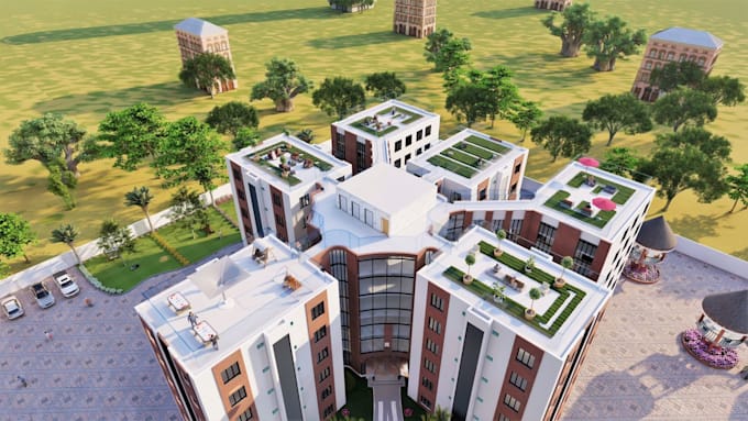 Design your site plan, park, garden and landscapes with realistic 3d ...