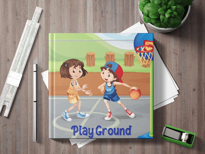 Design awesome children story book illustration and book cover by ...