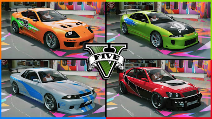 Design any gta v custom car you want by Jennyfivemdev | Fiverr