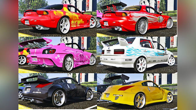 Make livery pack for fivem, gta 5 police, ems car pack by Jennyfivemdev ...