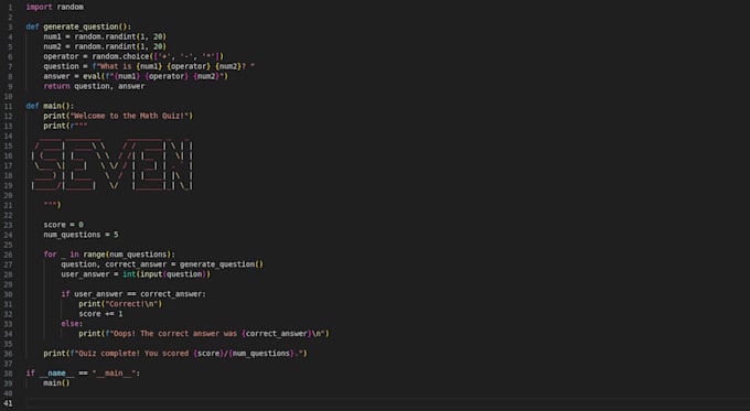 Develop a quick script in python for whatever you need by Seven_corp | Fiverr