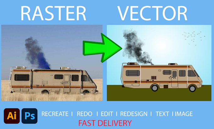 Redo, redraw, remake, resize, edit, modify, vectorize logo by Sazid_architect | Fiverr