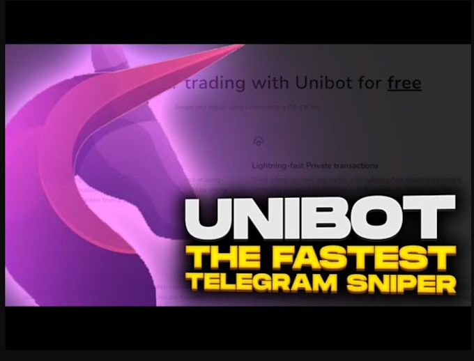 Develop telegram bot to look like unibot, lootbot, xbot, unibot, meastro bot by Trust_dev1 | Fiverr