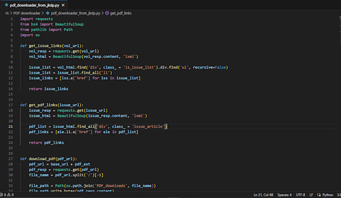 Create a python script to automate your tasks by Data_py | Fiverr Create a python script to automate your tasks by Data_py | Fiverr