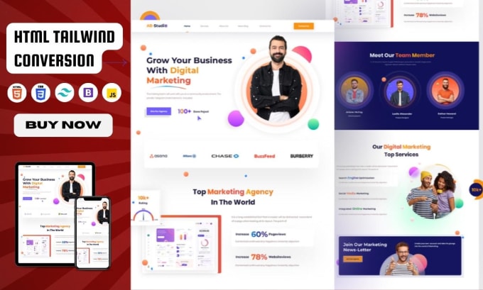 Convert Psd Figma To React And Next Js Using Html Css Tailwind Or Bootstrap By Anik5614 Fiverr