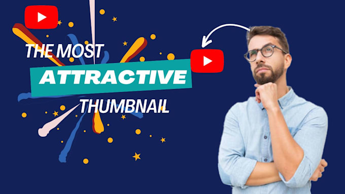 Design amazing youtube thumbnail by Sehrishamir7 | Fiverr