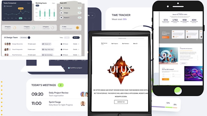Do Ui Ux Design Dashboard Mobile App Ui Design Ui Ux Design And Wireframe By Valerieweb Fiverr