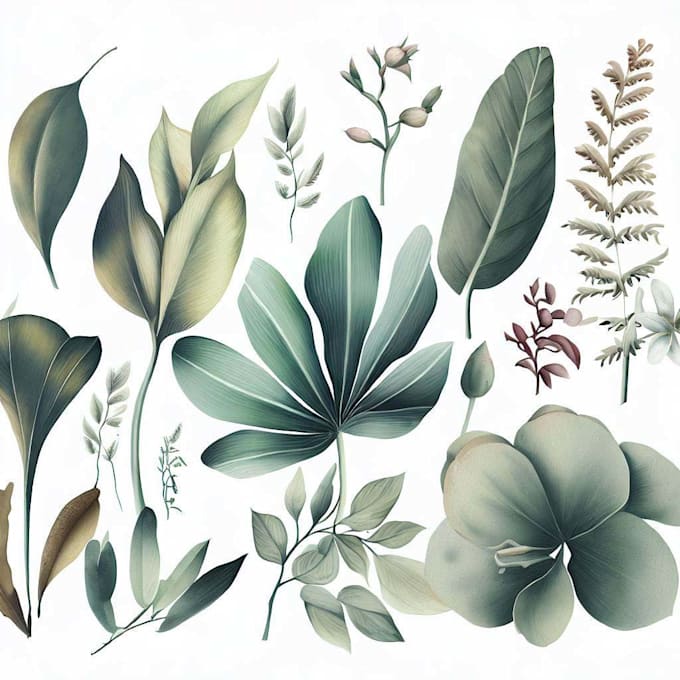 Create a botanical watercolor illustration by Cezanneadams2 | Fiverr