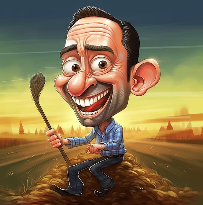 Make political caricature and cartoon by Micsingo | Fiverr