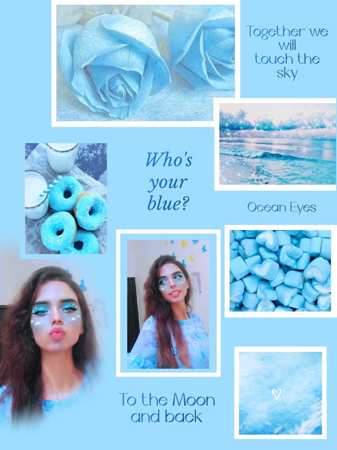 Create aesthetic collage for your social media by Rrabiiaa | Fiverr