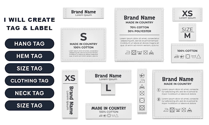 Create barcode, qr code, hang tag label, and sticker by T0nm0y_007 | Fiverr