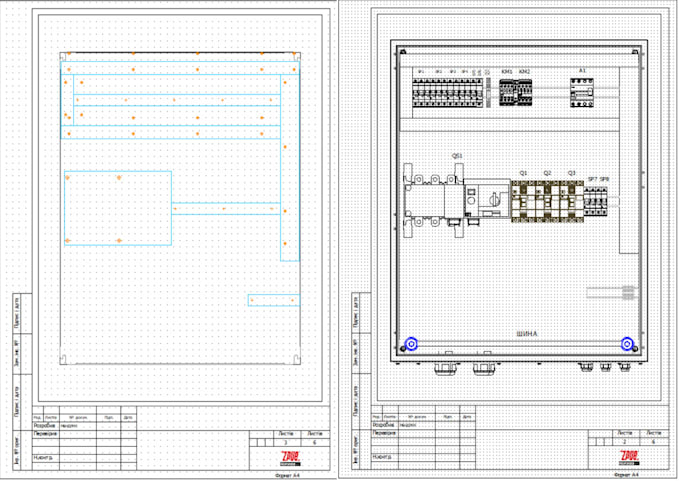 Draw electrical schematic and panel layout by eplan electric by ...