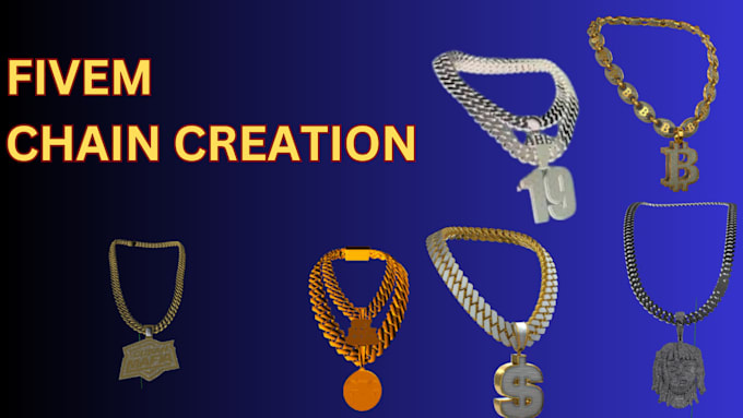 Bulk custom fivem chain for you with custom design by Modrealms | Fiverr