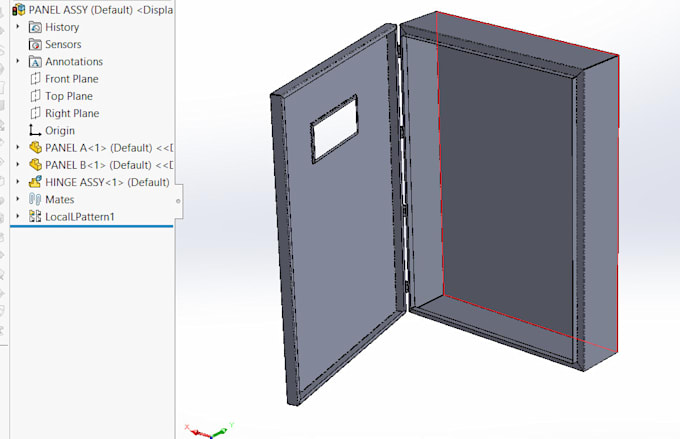 Create sheet metal work like panel and brackets with dwg and dxf file by Rzk1996 | Fiverr