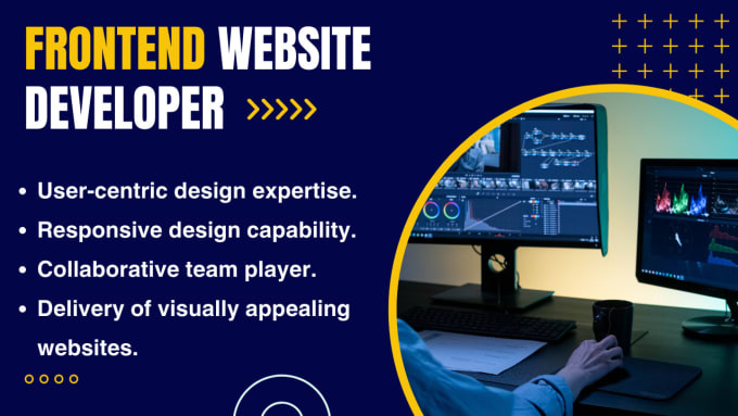 Be Your Frontend Web Developer Using Html Css Bootstrap Js By Salehafatyma Fiverr