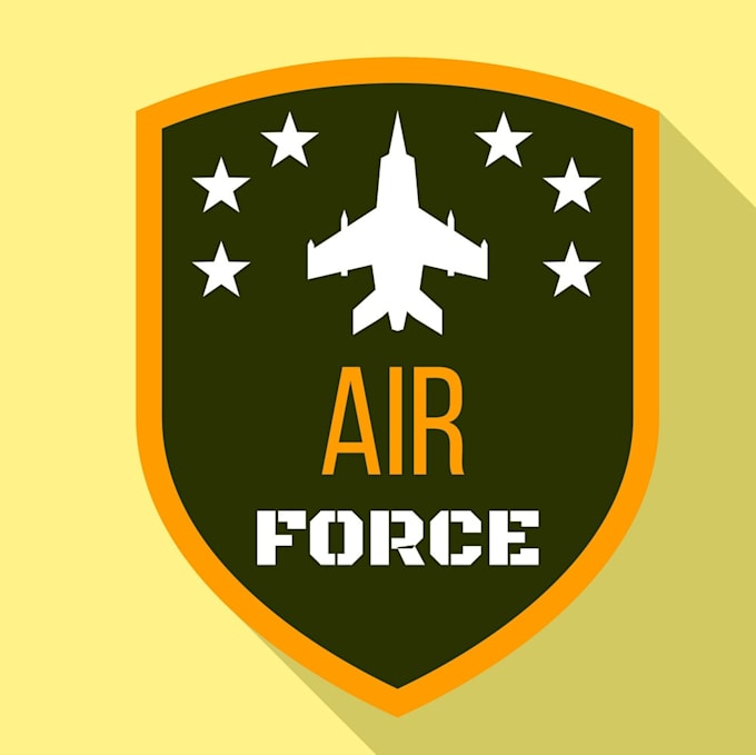 Design super modern air force logo by Lula_ziemann | Fiverr