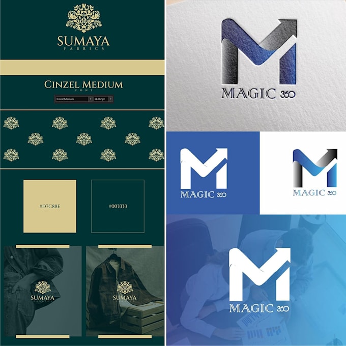 Make multiple unique logo that define your brand by Prrashant01 | Fiverr