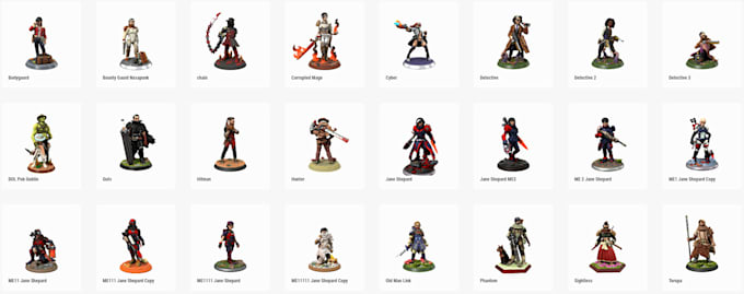 Create a custom dungeons and dragons character model by Danieldhc | Fiverr