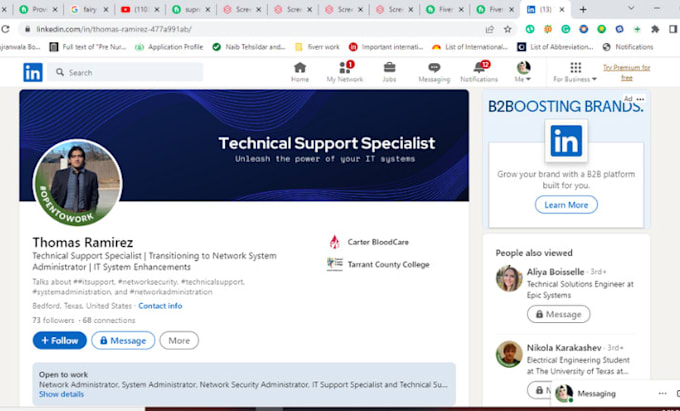 Do complete linkedin profile optimization to convert clients and get ...