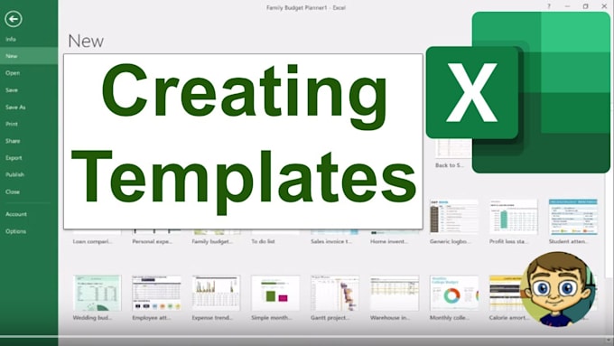 Create Any Excel Template Using Formulas Vba Macros Pivot Tables And