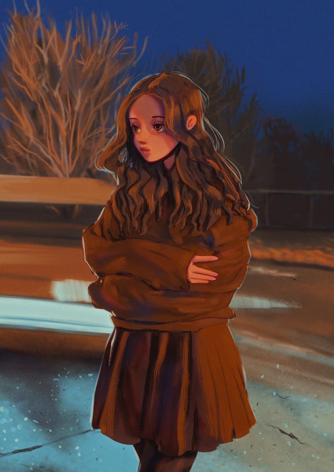 Draw a fully render portarit by Kayadrw | Fiverr