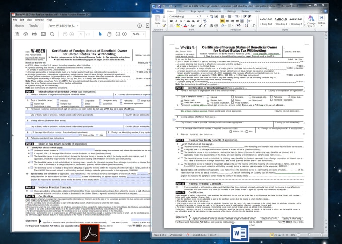 Document conversion from pdf scanned file to word, excel, google sheet ... Document conversion from pdf scanned file to word, excel, google sheet ...