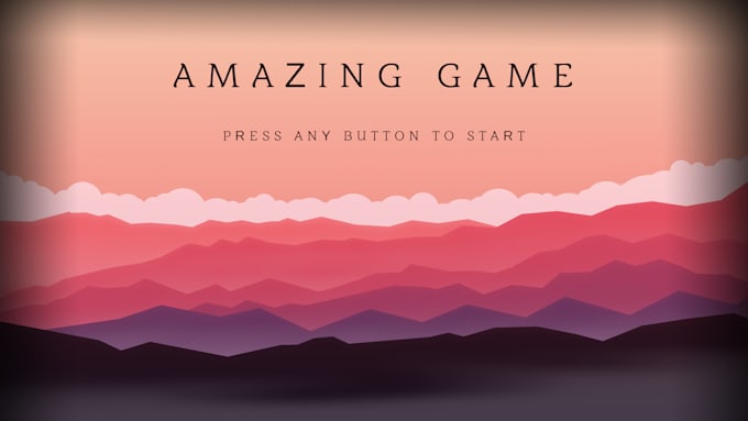 Design an engaging main menu for your unity game by Gabacraft_ | Fiverr