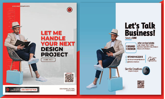 Design minimalist event flyer, poster, banner by Khuzaima094 | Fiverr
