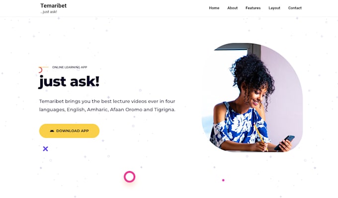 Build a website using react, nextjs node and flask by Kidus_jhon | Fiverr