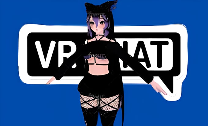 Build Custom Vrc Avatar Vrchat Furry Anime 3d Model Vtuber Vriod And Unity By Smartsrudio