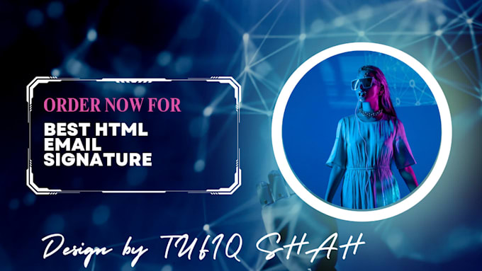 Create clickable html email signature by Tufiq_shah | Fiverr