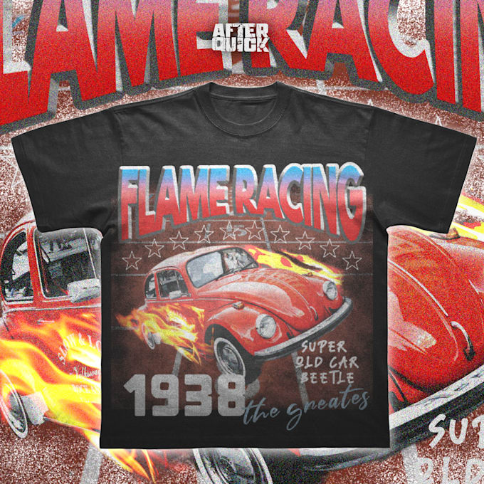 Make streetwear bootleg car t shirt design by Khaidaraiman | Fiverr