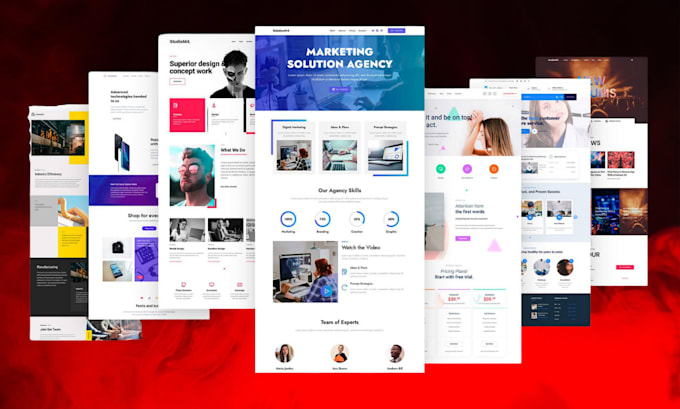 Create a responsive wix website design and redesign by Utings360 | Fiverr