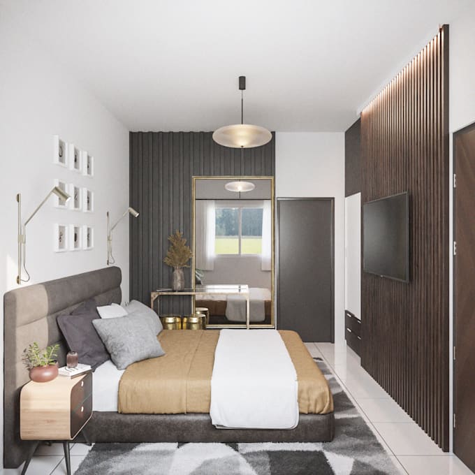 Create residential photorealistic interior renders by Jesussaavedract ...