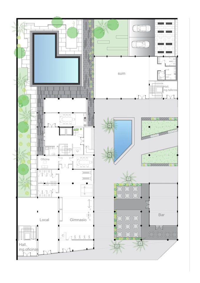 Hacer planos arquitectónicos y modelado 3d by Estebanbenit270 | Fiverr