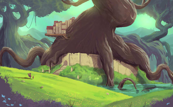 Do concept art for your videogame or animation by Hazeartwork | Fiverr