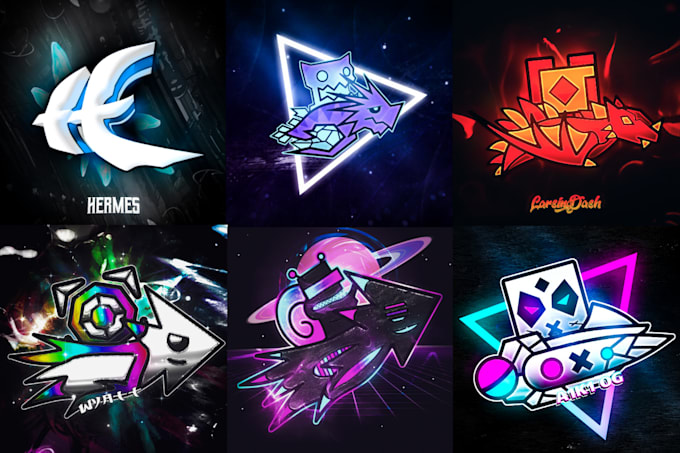 Make a gd icon pfp, geometry dash avatar, profile pic by Fakeyfx | Fiverr