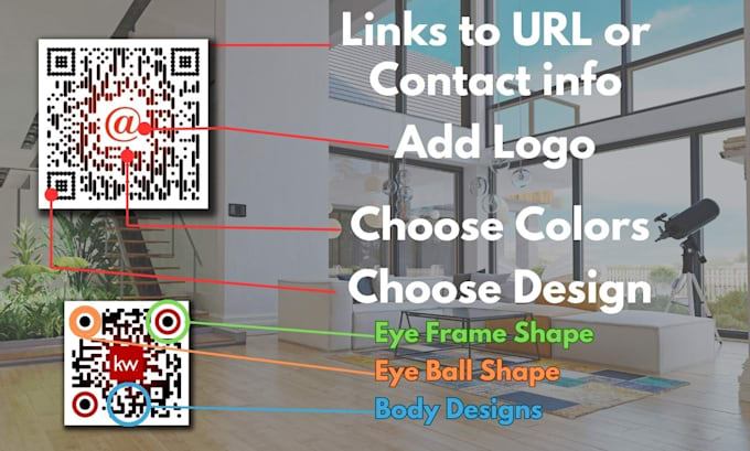 Create a real estate qr code in 1 day by Realestateready | Fiverr