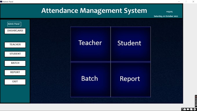 Attendance management system project in java by Rahulmishracode | Fiverr