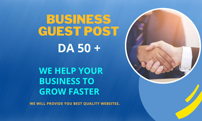 Create a guest post campaign for your website by Usma_chattha | Fiverr