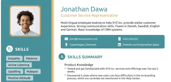 Write an accurate and professional resume for you by Lau_tic | Fiverr