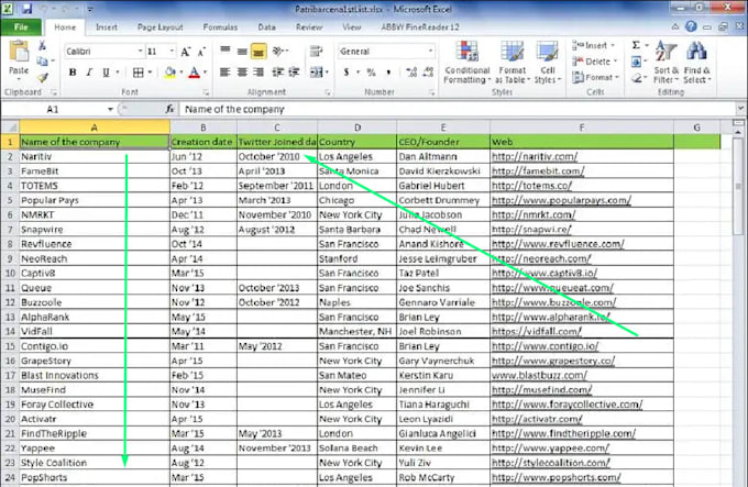 Do Copy Paste Web Research Data Collection Excel Data Entry By Palltrue