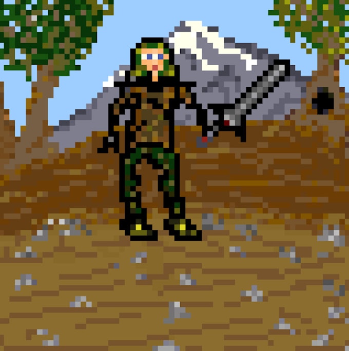 Do pixel art for you by Atakasirob | Fiverr