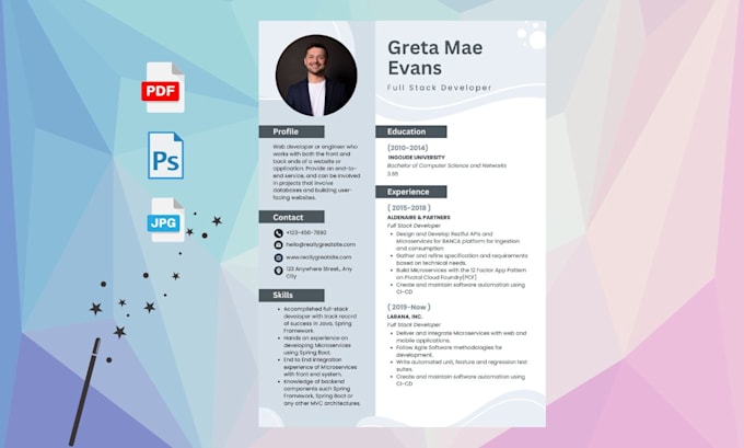Design, write or edit professional resumes or cv template by ...