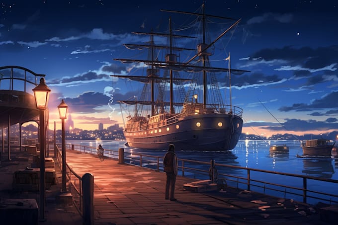 Draw stunning 2d background illustration for you by Lexpert89 | Fiverr