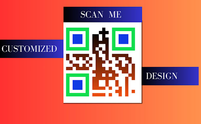Do top notch qr code creation service with your brand logo for your ...