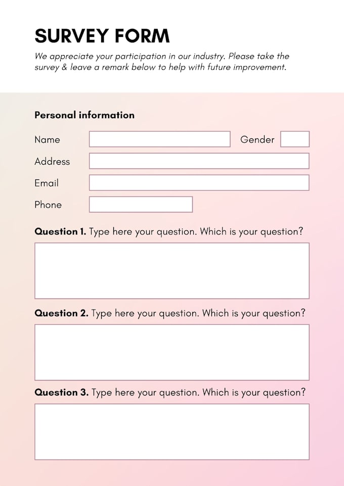 Créer un questionnaire d'enquête, un formulaire de commentaires sur ...