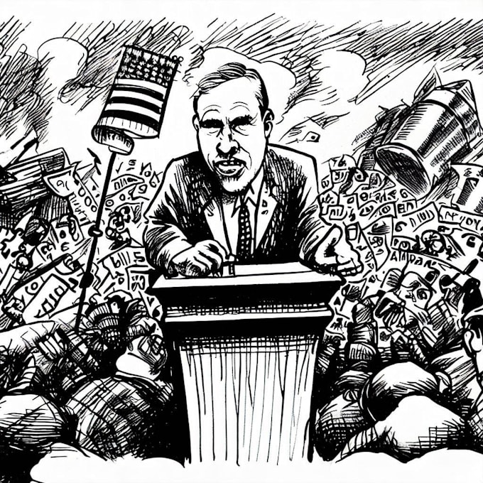 Make political caricature and cartoon by Daciathatsgvhjn | Fiverr