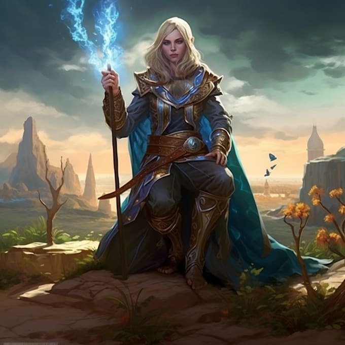 Do dnd character art and dnd illustration by Noomecta | Fiverr